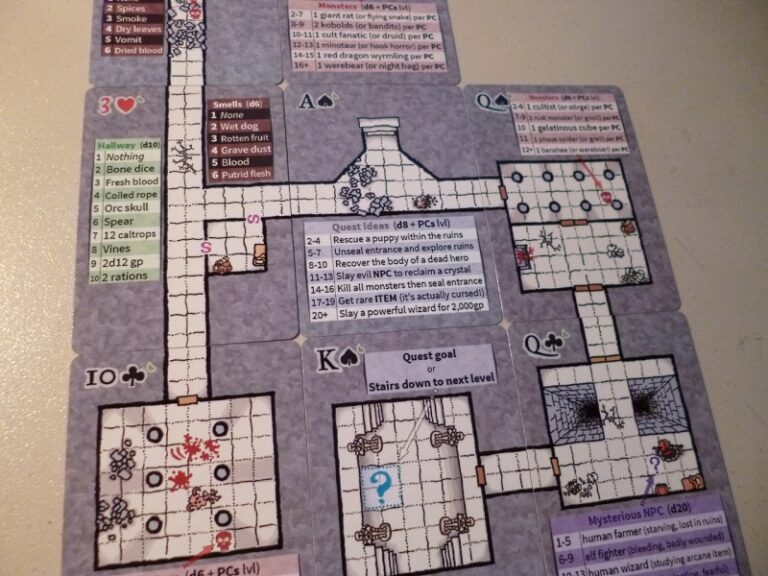 The Deck of Many Dungeons: Your Compact Dungeon-Building Companion ...